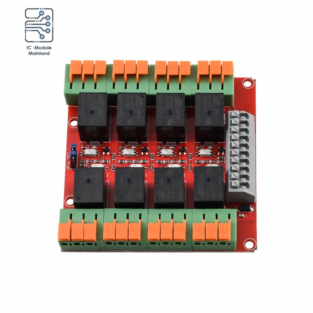 M-dulo-de-Controle-de-Rel-Suporta-Arduino-alta-e-baixa-tens-o-Triggers ...