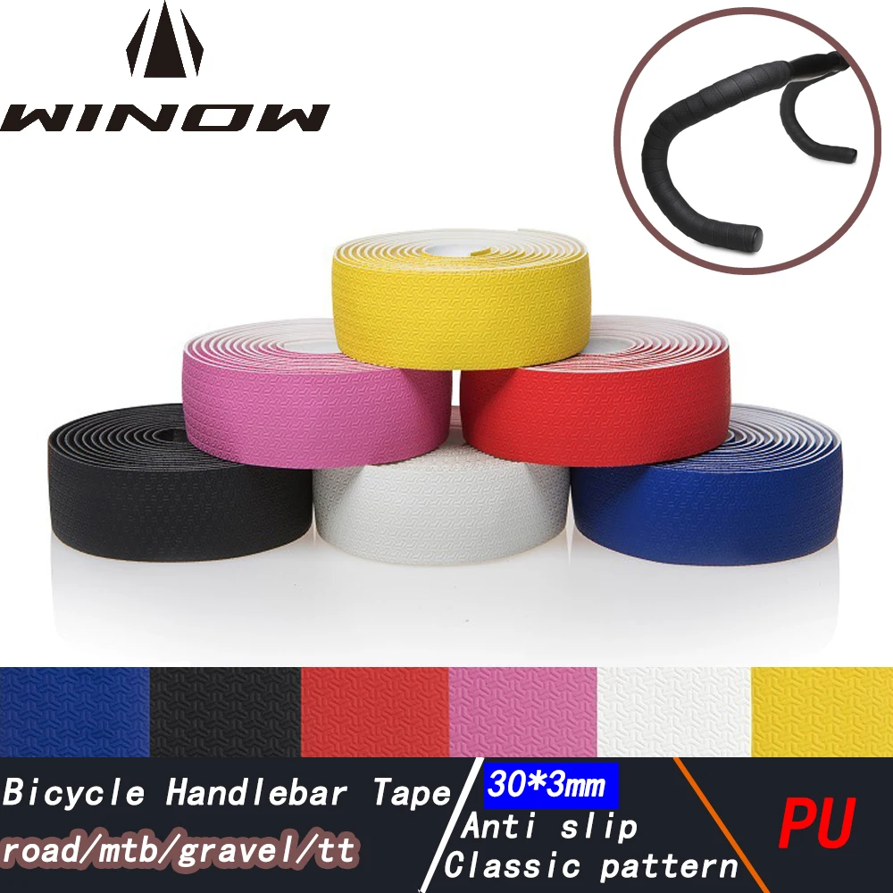 Winow Anti-slip Road TT Gravel Bicycle Handlebar Tape Shock Absorbing ...