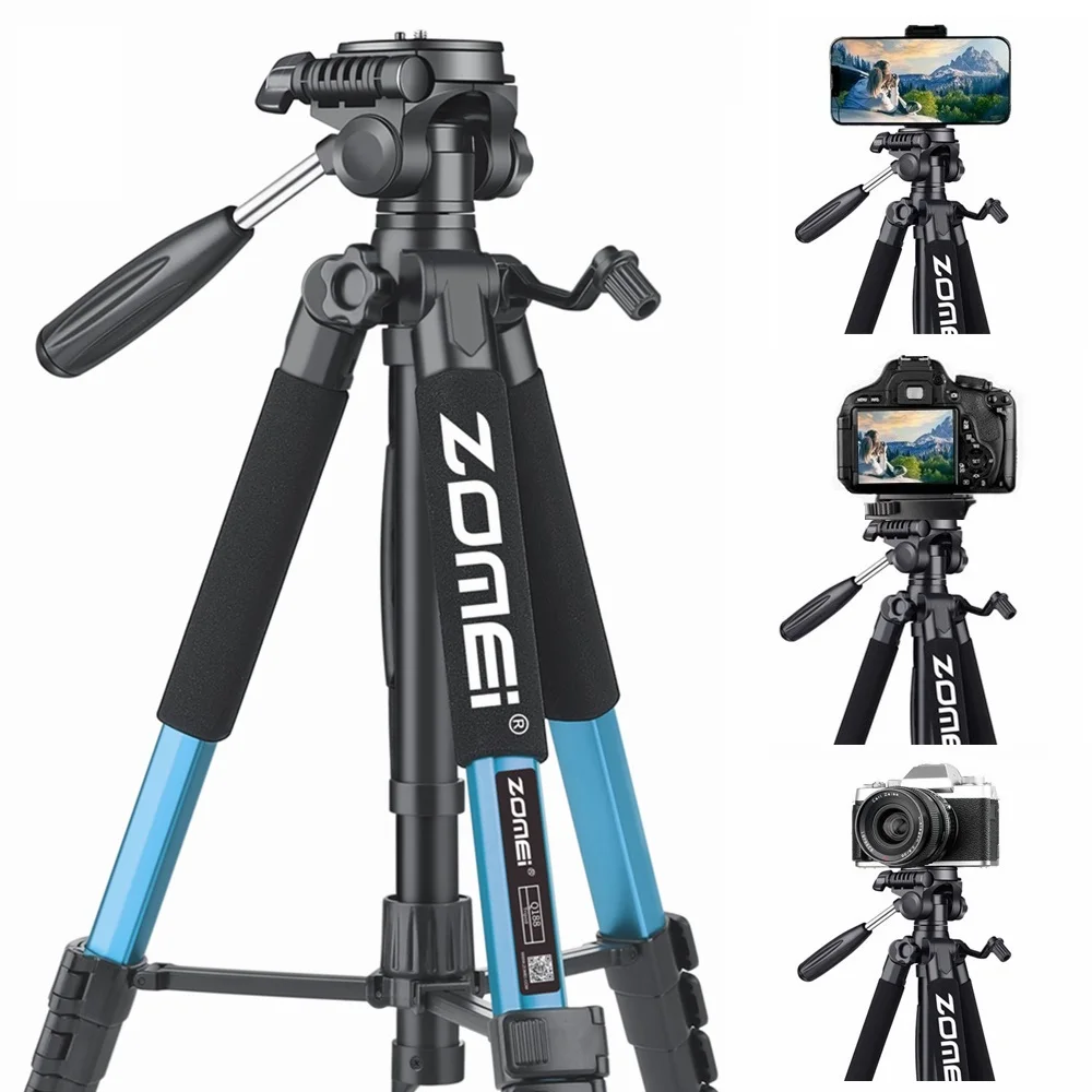 73-6-187cm-Professional-Tripod-for-Camera-Canon-Nikon-Cell-Phone-Tall ...