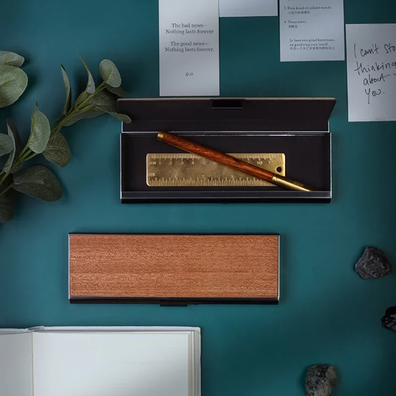 Simple-Solid-Wood-Pen-Box-Retro-Creative-Pencil-Case-Large-Capacity ...