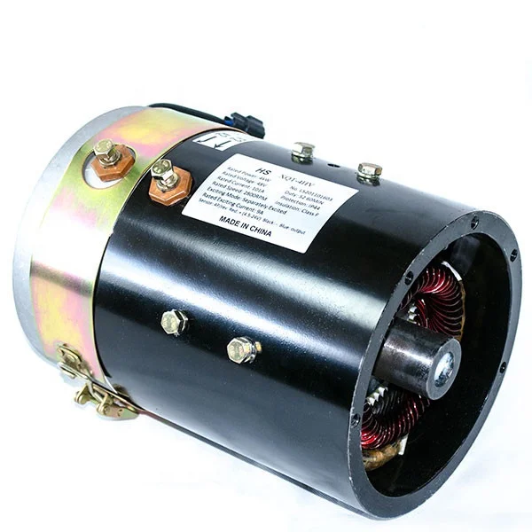 Electric-Car-Traction-Motor-With-Motor-Speed-Sensor-encoder-XQT-4HV-48V ...