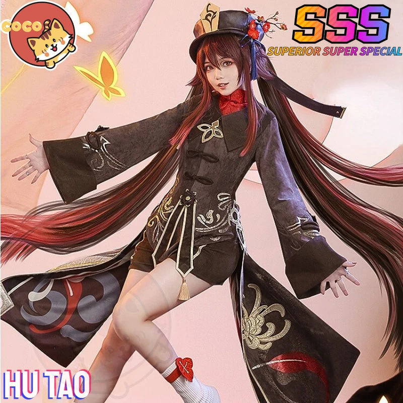 CoCos-SSS Game Genshin Impact Hu Tao Cosplay Costume Game Genshin ...
