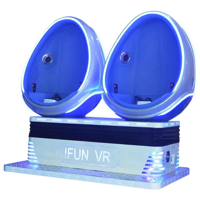 Factory 9D Egg VR Cinema Simulator amusement game machine with VR ...