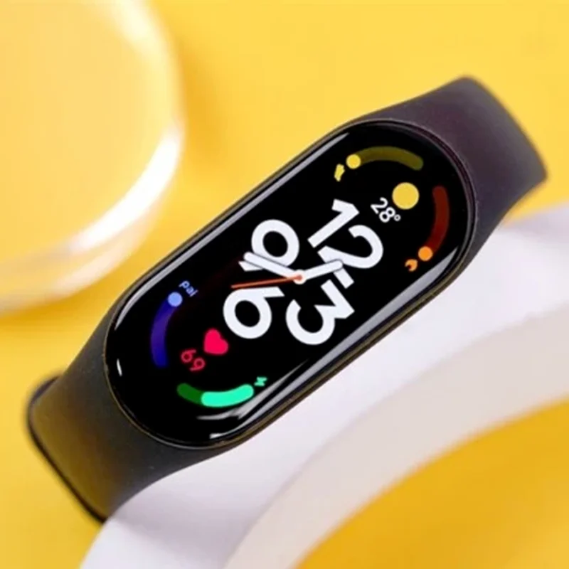 Global Version Xiaomi Mi Band 7 Smart Bracelet 6 Color AMOLED Screen ...