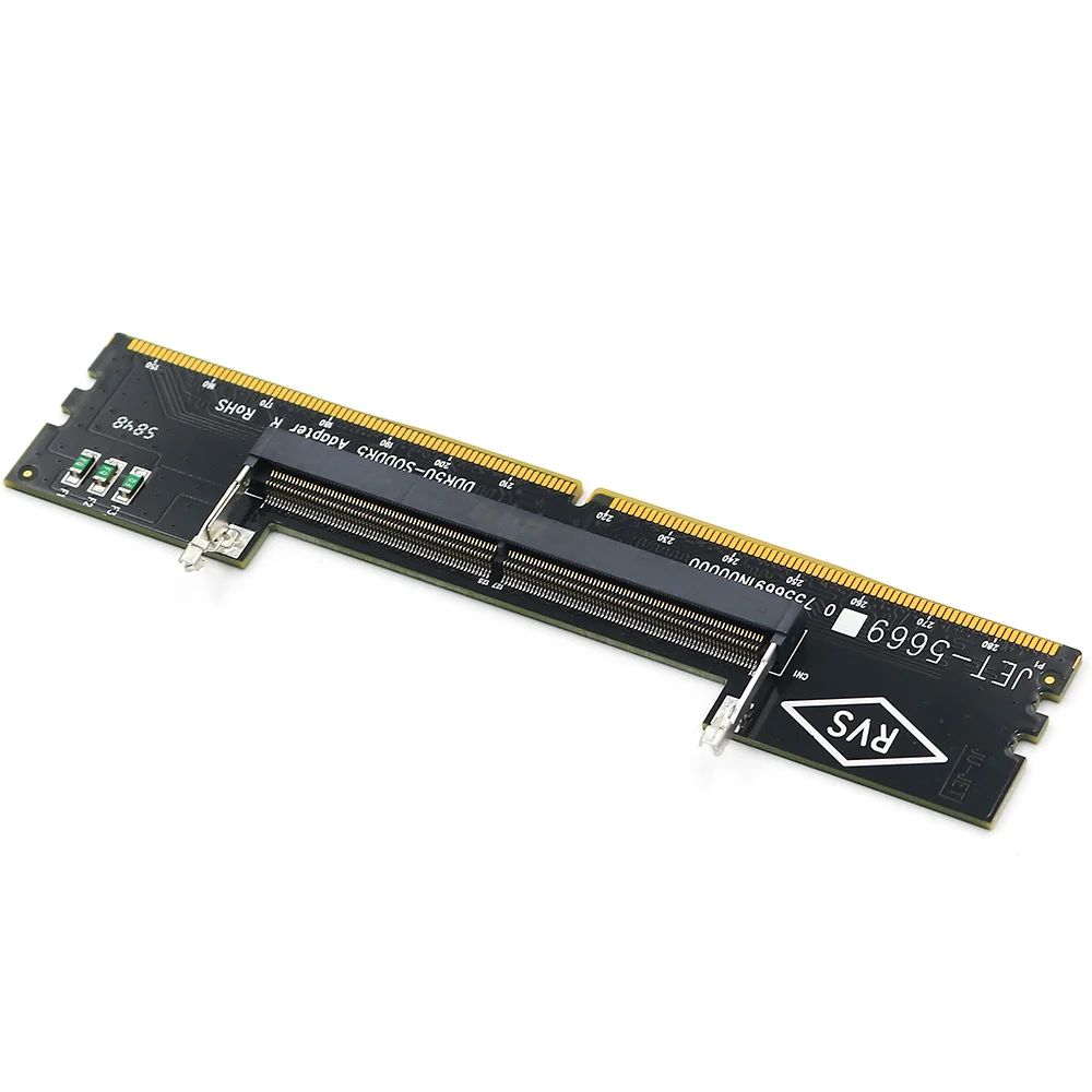 Tarjeta adaptadora de RAM DDR5 para ordenador portátil, convertidor DDR5 de U DIMM a ordenador ...
