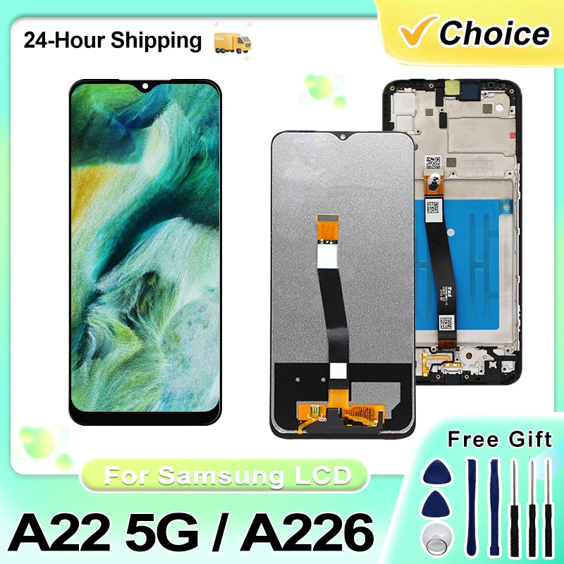 CHOICE For Samsung Galaxy A22 5G A226B LCD Display Touch Screen ...