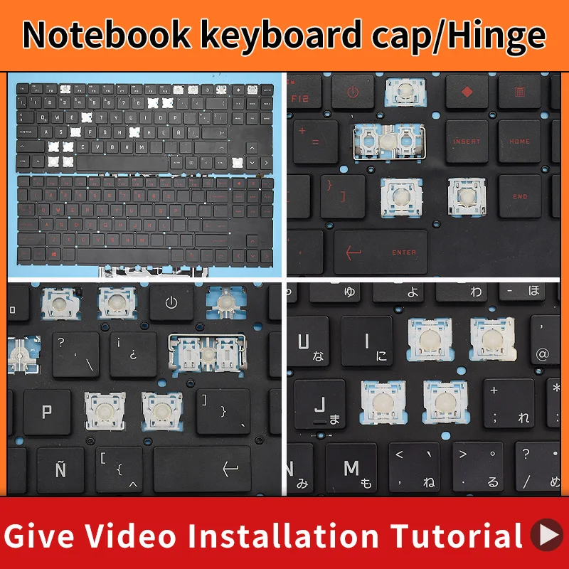 Replacement-Keycap-Key-cap-Hinge-for-HP-OMEN-15-EN-15-EN0028AX-15 ...