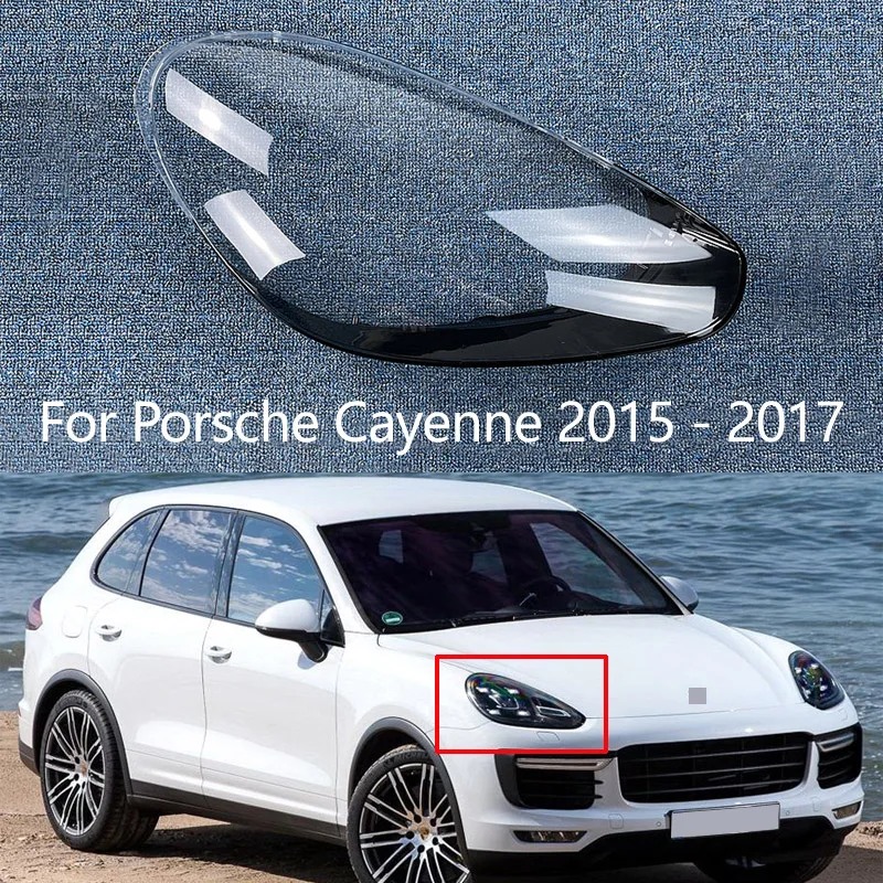 Headlamp-Cover-For-Porsche-Cayenne-2015-2016-2017-Shade-Transparent ...