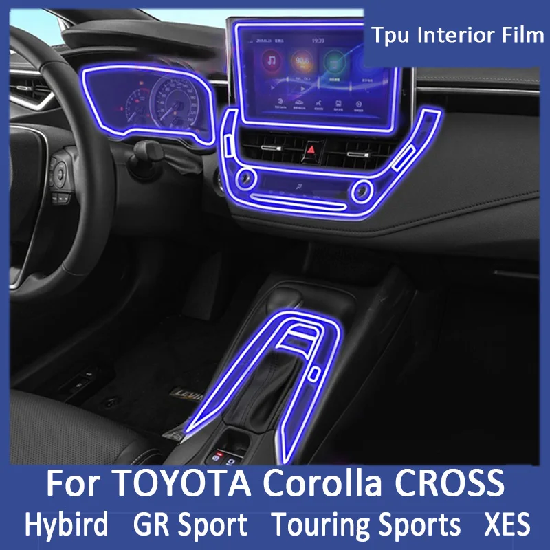 For-TOYOTA-COROLLA-CROSS-2022-2021-Car-Interior-Center-Console ...