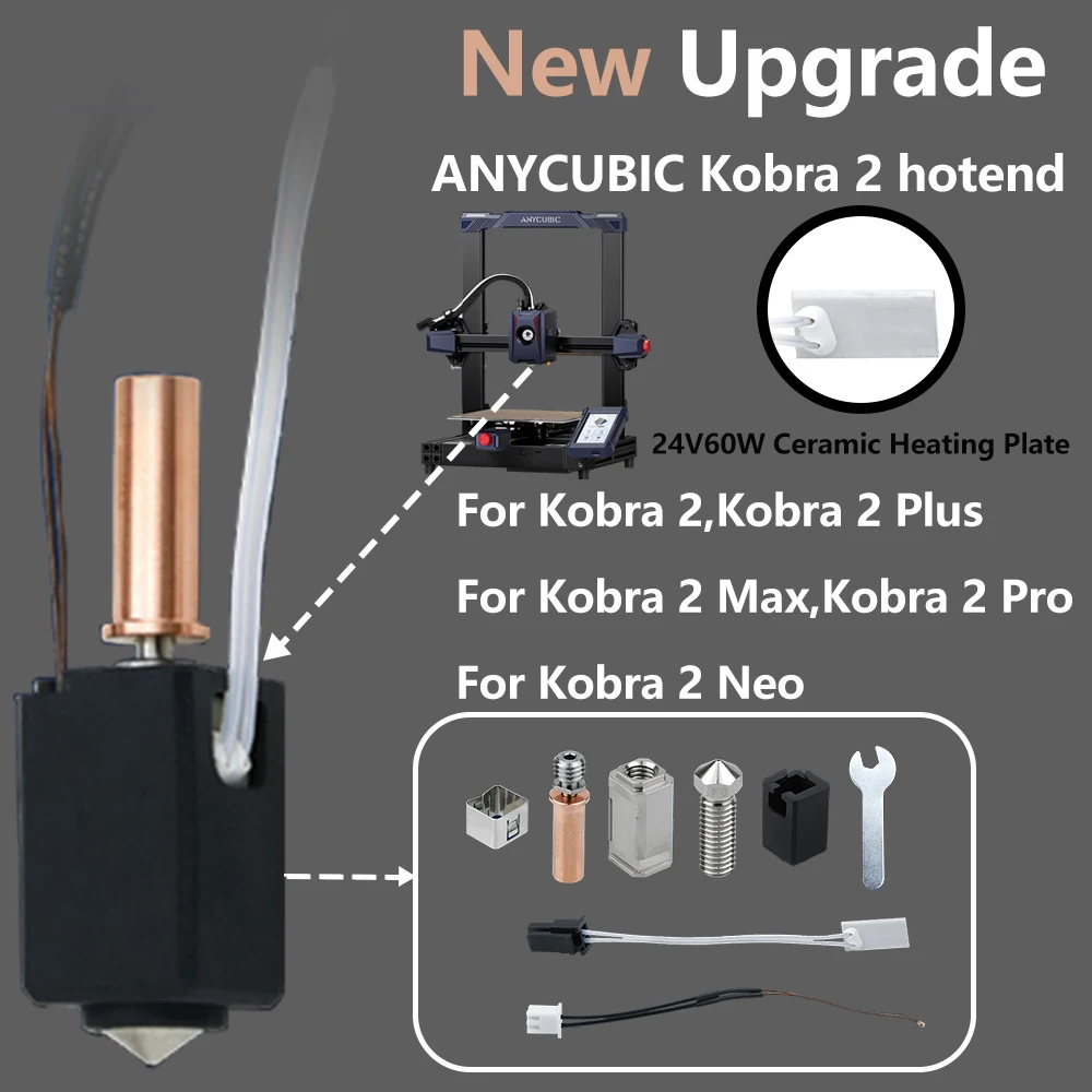 Upgrade-for-Anycubic-Kobra-2-Hotend-Kit-Thermistor-Heater-Cartridge-0 ...
