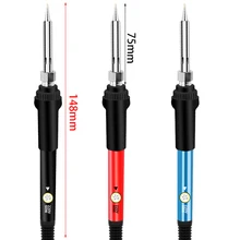Mini Soldering Iron Adjustable Temperature Electric Solder Iron Rework ...