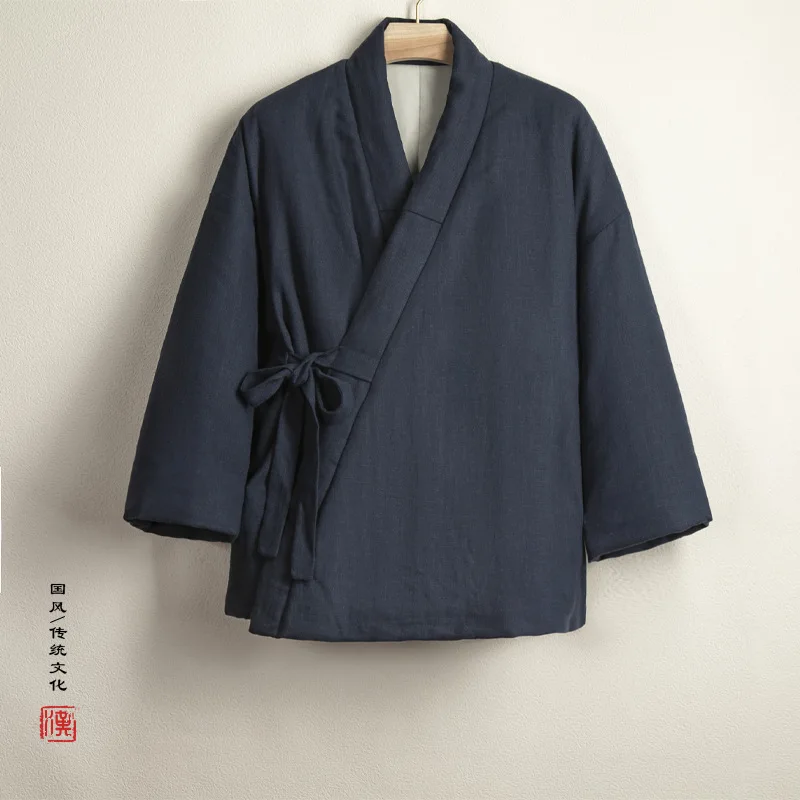 Autumn-Winter-Chinese-Traditional-Cotton-Padded-Jackets-Hanfu-Men ...