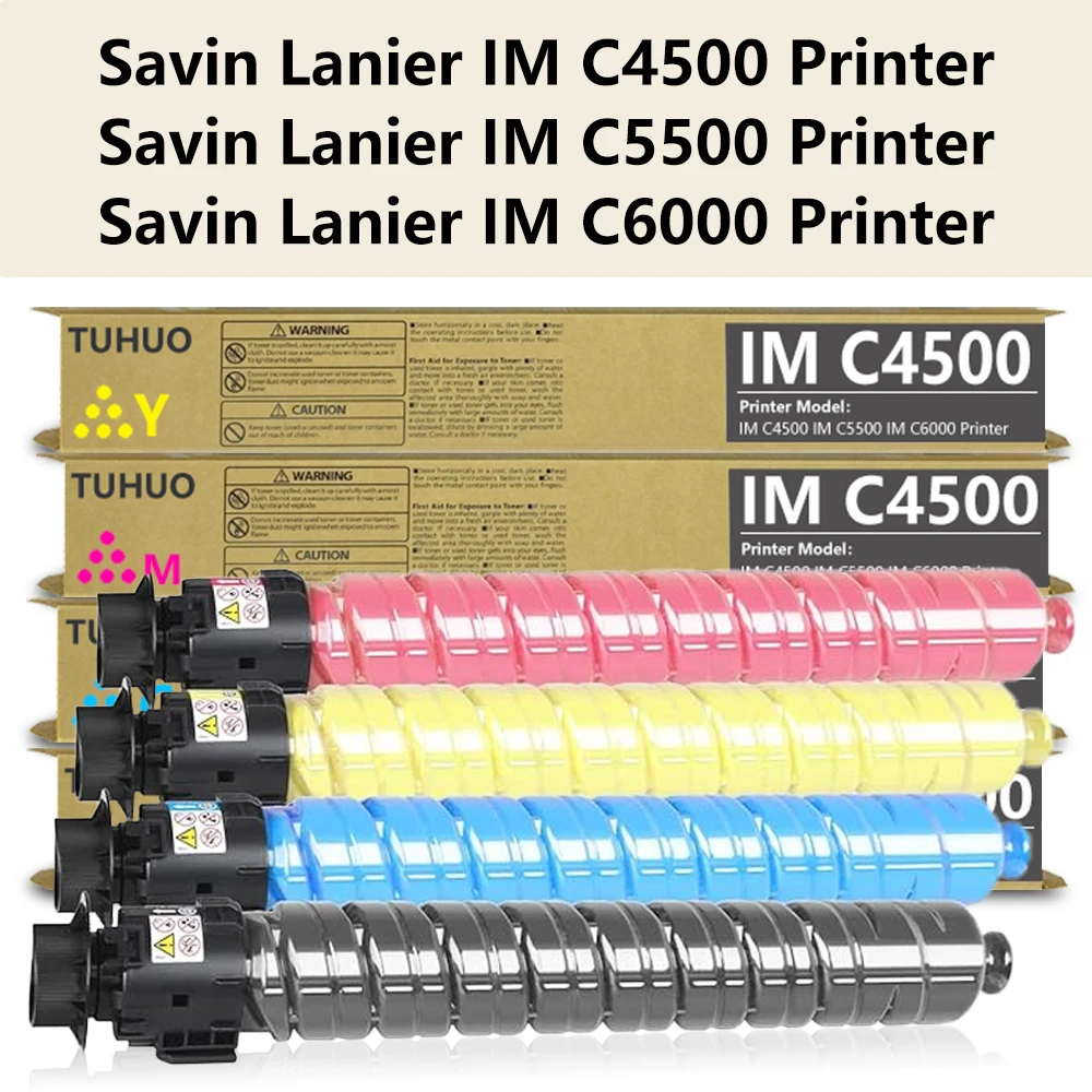 TUHUO IMC4500 C6000 Toner Cartridge Compatible Replacement for Ricoh IM ...