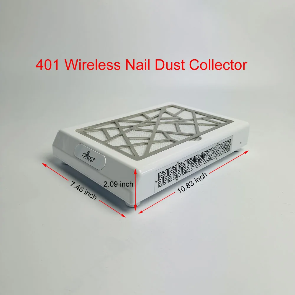 401-Cordless-Powerful-Rechargeable-Manicure-Machine-Nail-Powder-Dust ...