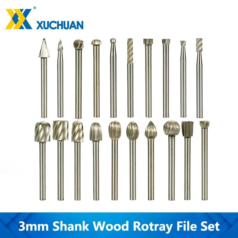Rotary-Router-Milling-Cutter-3mm-Shank-HSS-Burr-Rotary-File-Set-Burr ...