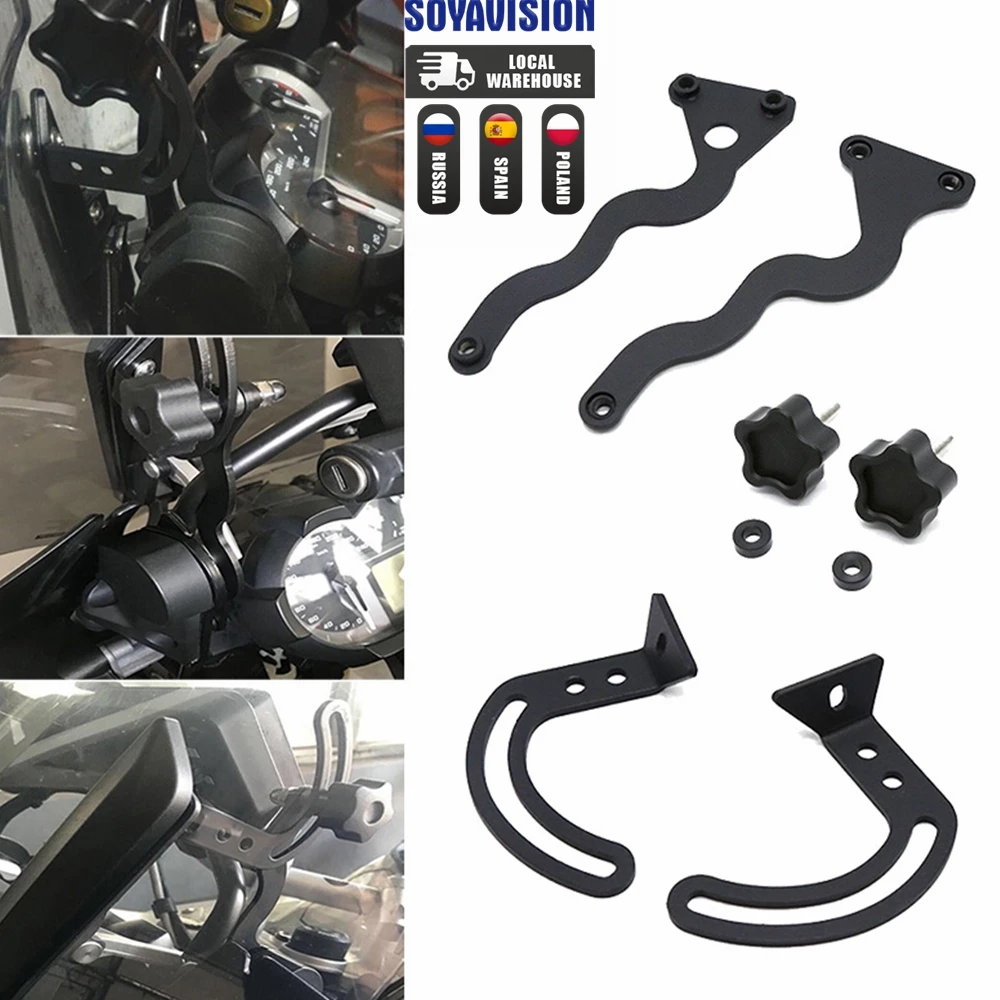 For BMW R1200GS Adventure R1250GS Parts Windshield Support Holder ...