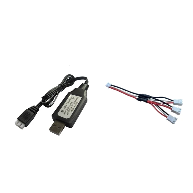 RC Car Battery HJ 2S 7.4V 350mAh 30C Lipo Battery For AXIAL SCX24 90081 ...