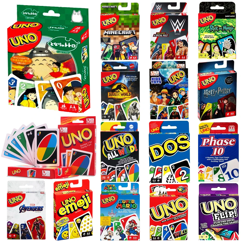 UNO-FLIP-Pokemon-Board-Game-Anime-Cartoon-Pikachu-Figure-Pattern-Family ...