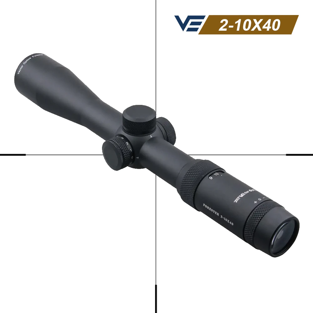 Vector Optics Forester 2-10x40 IR Rifle Scope Super Bright Clear ...