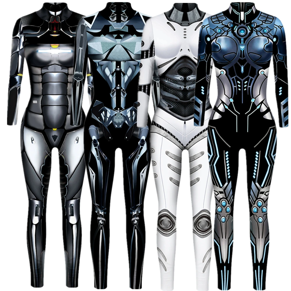 Game Cyberpunk Zentai Bodysuit Cosplay Costumes - AllCosplay.com