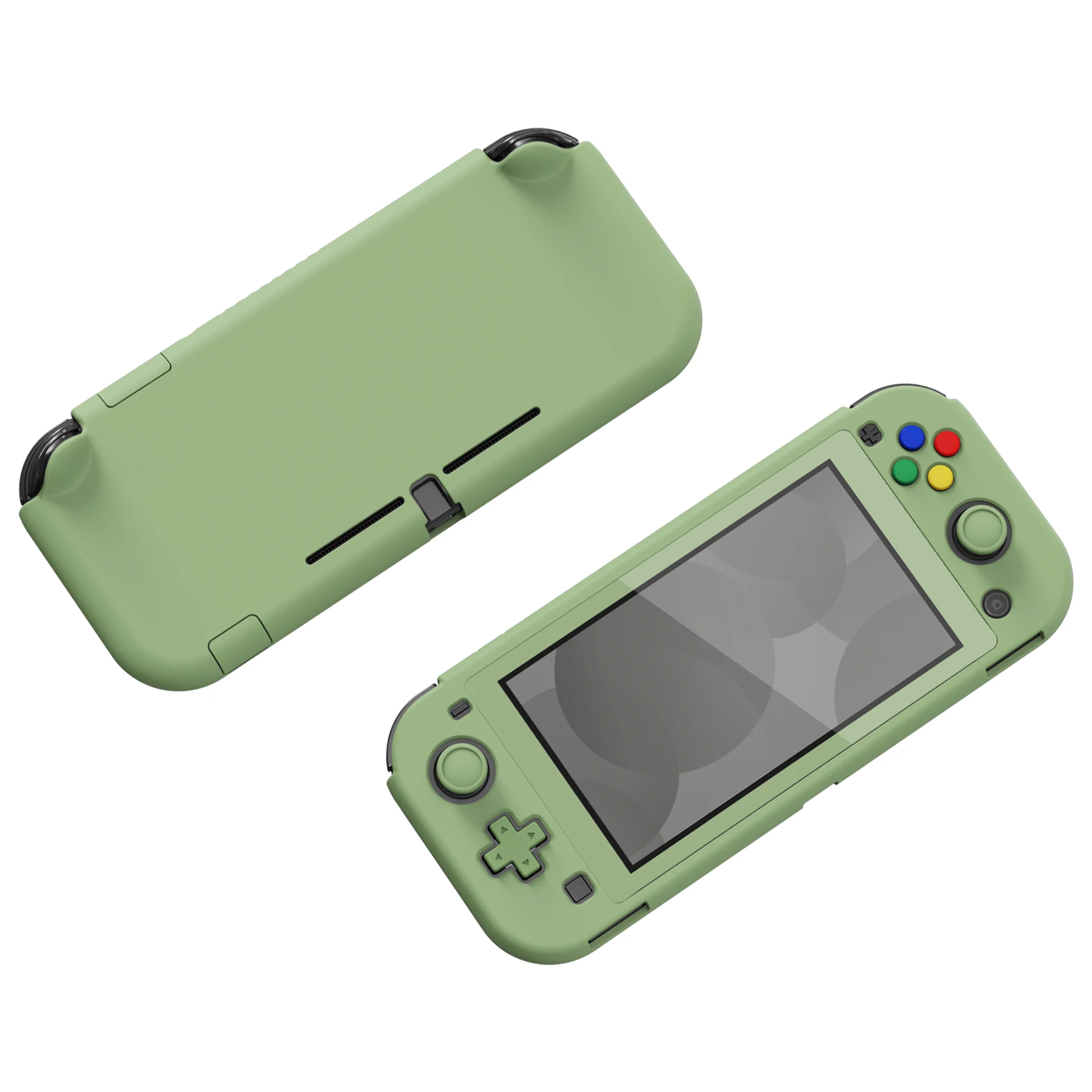 Playvital Matcha Green Protective Case For Ns Switch Lite W/screen ...