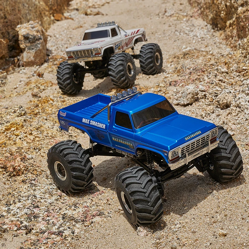FMS 새로운 도착 1/24 FCX24 최대 Smasher RC 자동차 빅풋 4WD 픽업 트럭 등반 차량| | - AliExpress