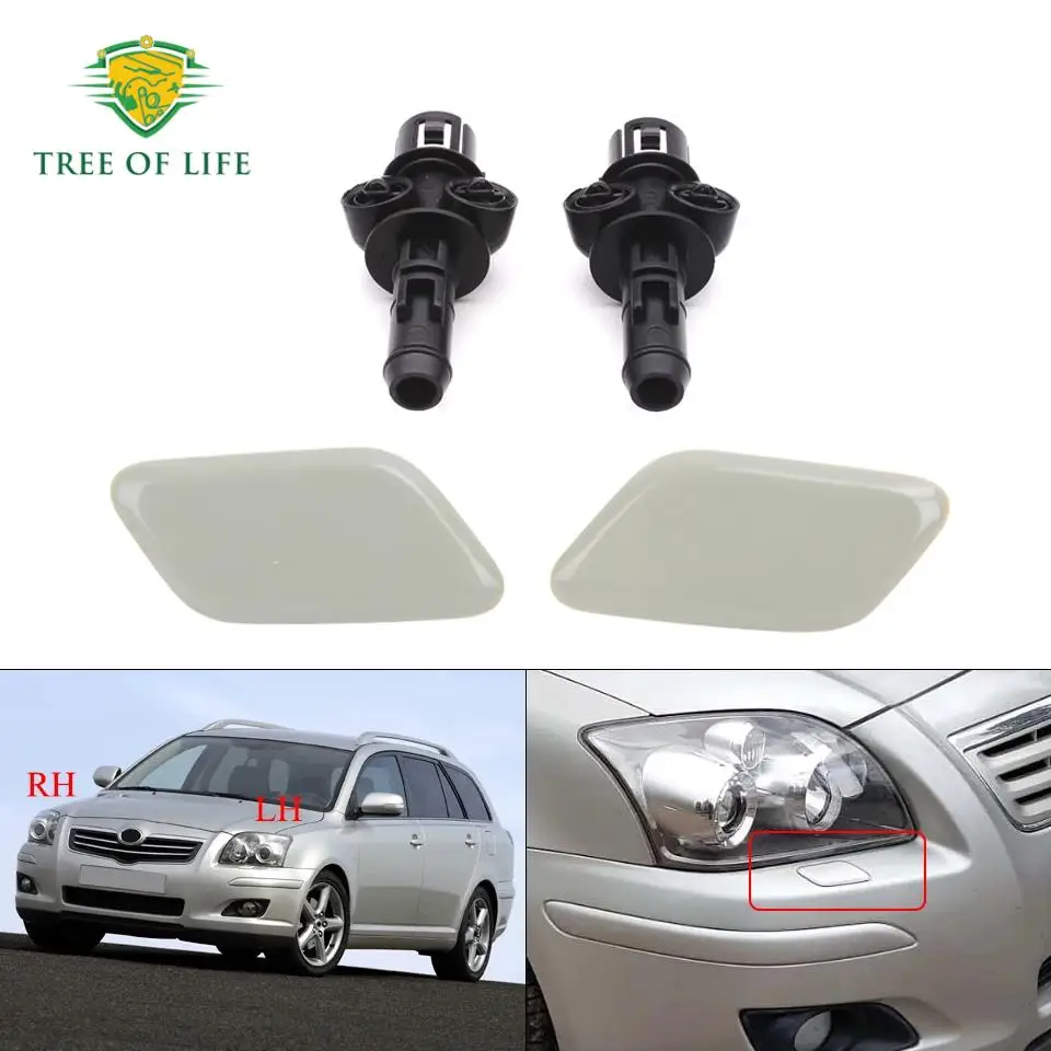 For-Toyota-AVENSIS-T25-2006-2008-Headlight-Light-Washer-Repair-Nozzle ...