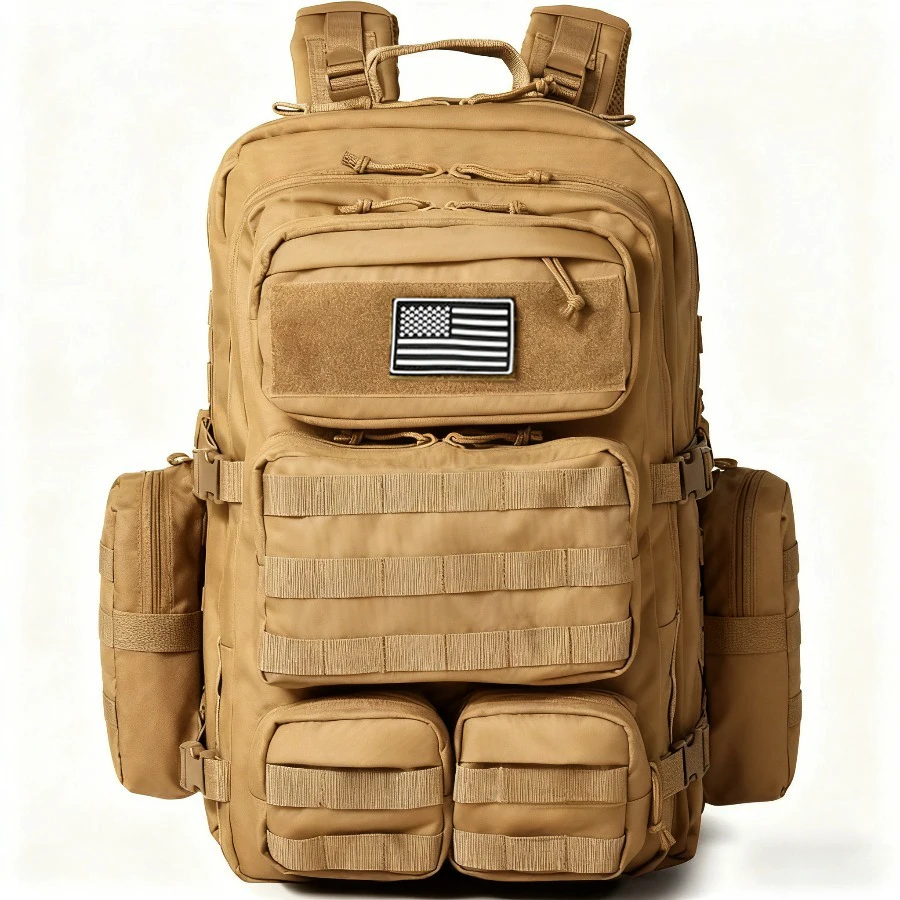 50L/30L MOLLE Assault Pack, Tactical Backpack Military Army Camping ...