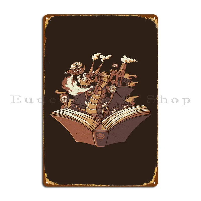 Steampunk-Dragon-Metal-Signs-Poster-Painting-Designing-Designing-Cinema ...