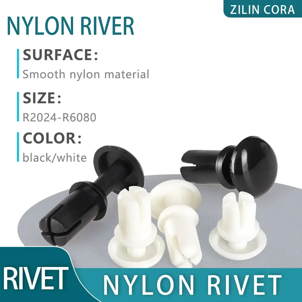Nylon-Rivet-Pressing-Button-Plastic-R-Type-PC-Plate-Plastic-Female ...
