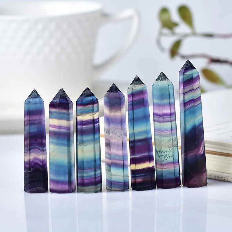 Natural-Rainbow-Color-Fluorite-Obelisk-Crystal-Healing-Stone-Natural ...