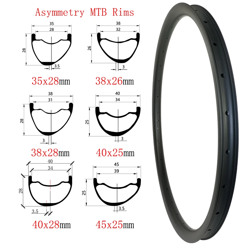 29er-MTB-Carbon-Rims-MTB-XC-Rims-AM-MTB-Rims-DH-MTB-Rims-Hand-Built ...