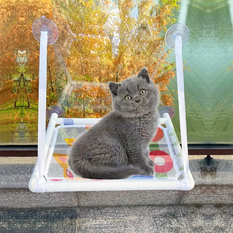 Hanging Cat Bed Pet Cat Hammock Aerial Cats Bed House Kitten Climbing ...