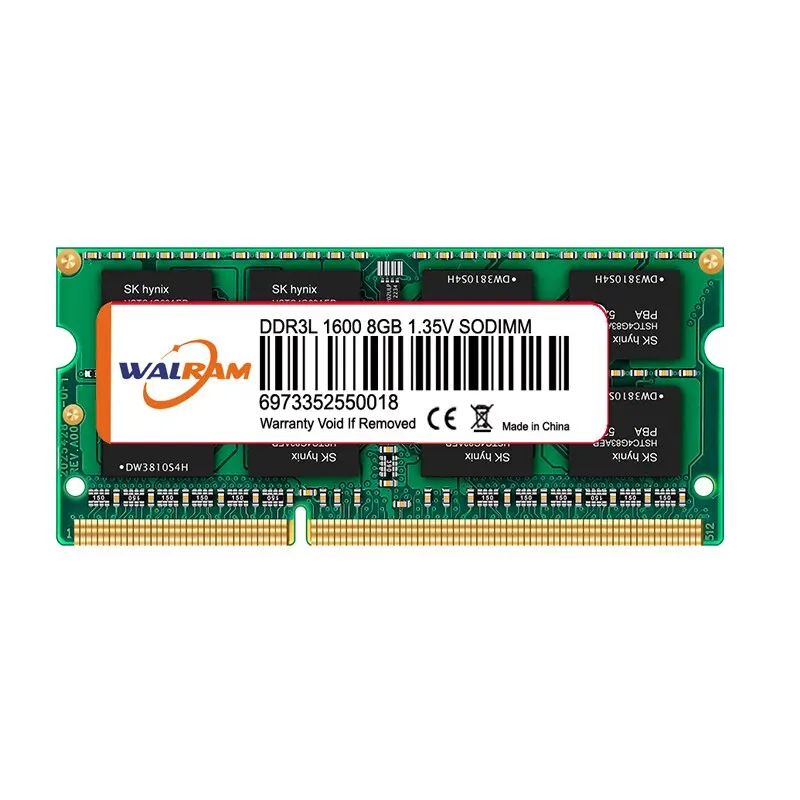 Walram Ram Memory Notebook Memoria Sodimm DDR3L 1.35V 1.2V DDR4 4GB 8GB ...