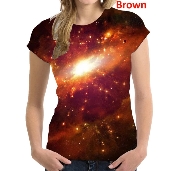 Orange Nebula Galaxy Shirt