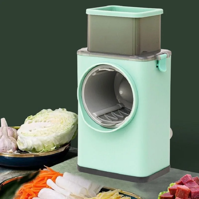 Multi-purpose drum cutter, easy vegetable slicer, safe vegetable cutter ...