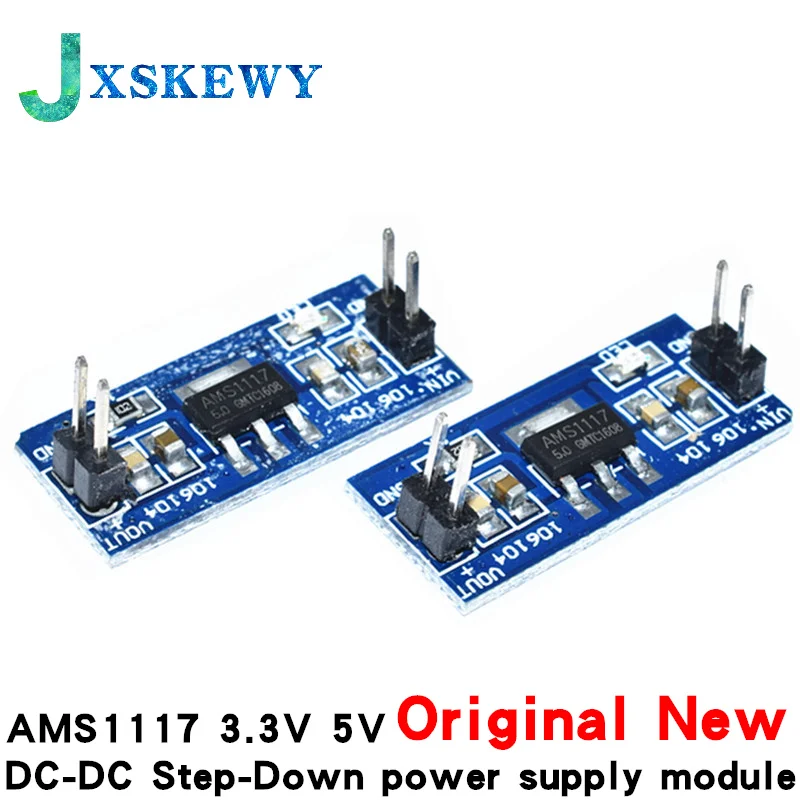 AMS1117 3.3V 5V DC-DC Step-Down power supply module AMS1117-5.0V Power Buck module AMS1117-3.3V ...