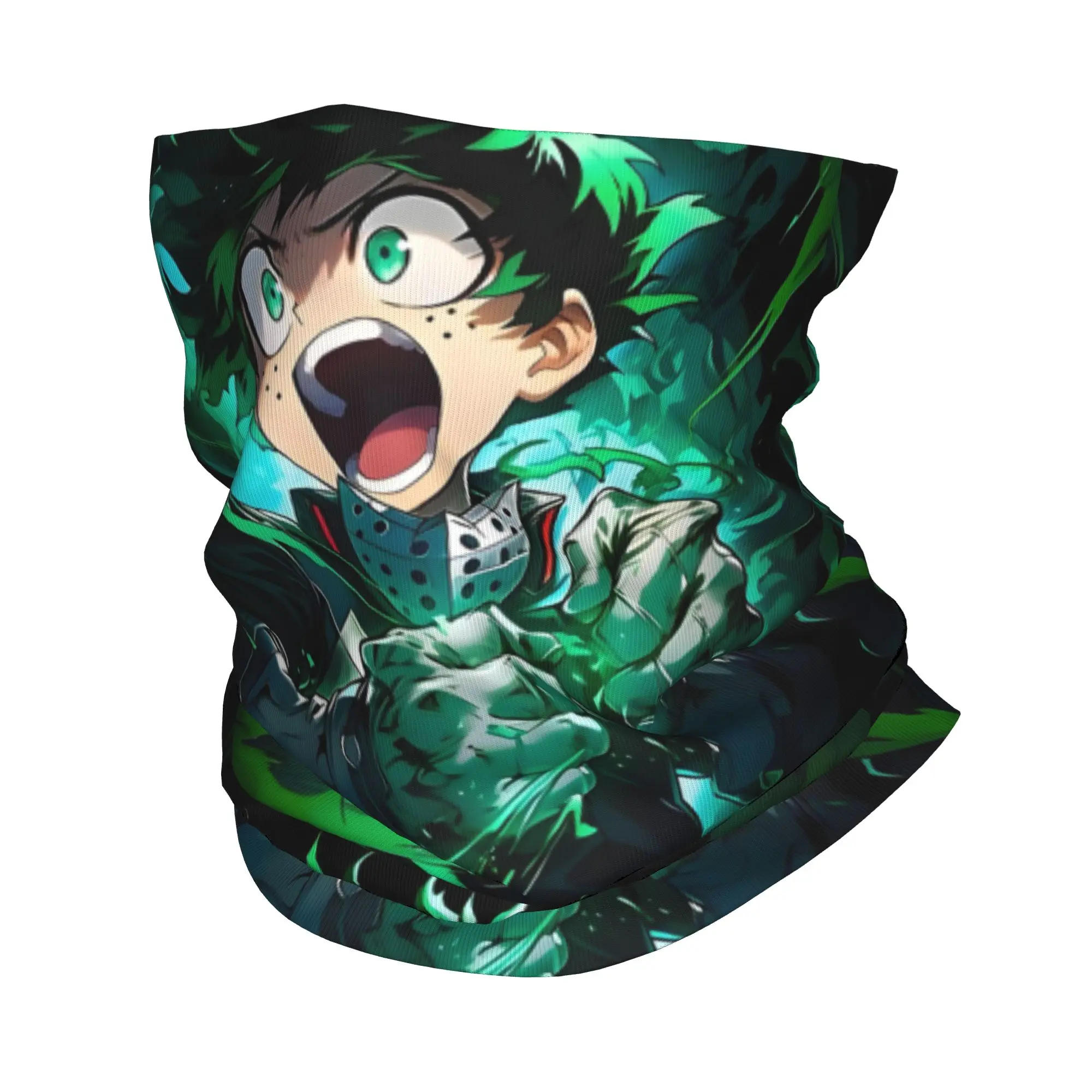 Custom My Hero Academias Bandana Winter Neck Warmer Men Windproof Wrap ...