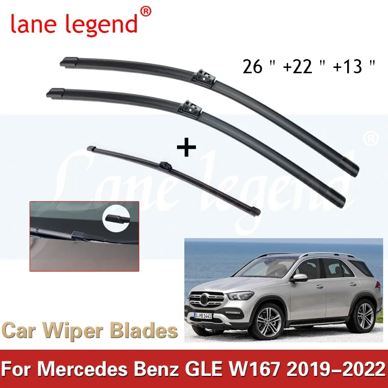 For-Mercedes-Benz-GLE-W167-V167-SUV-2019-2020-2021-2022-Front-Rear-Set ...