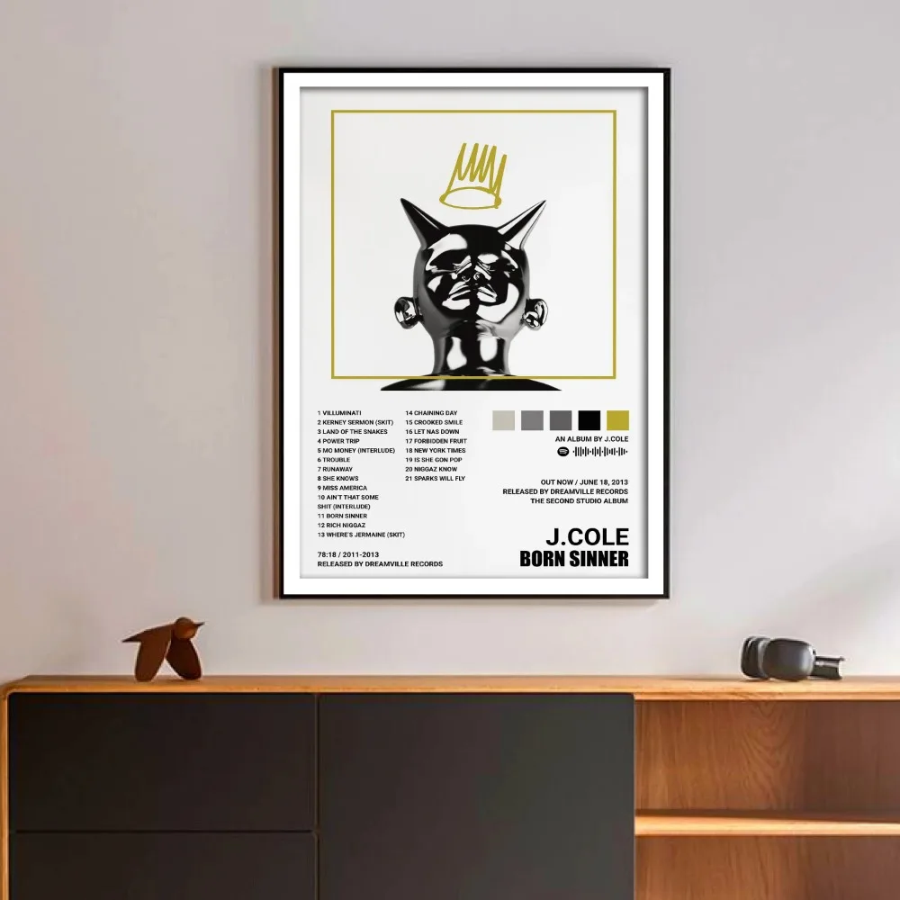 J. Cole Album Cover Meaning J Cole – Carved Vinyl Record Art Decor