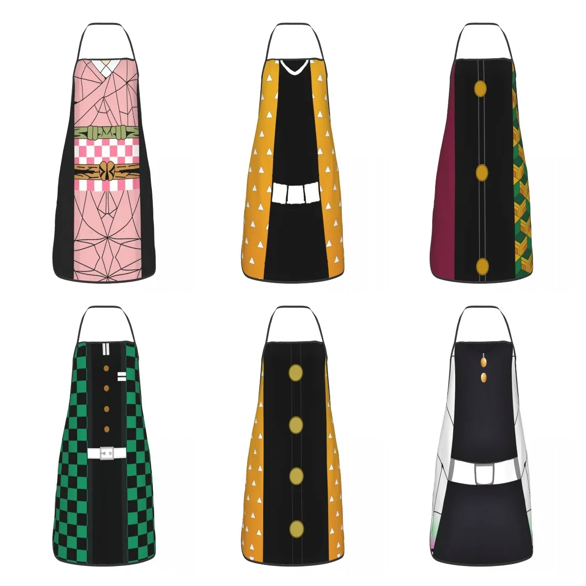 Nezuko-Demon-Slayer-Aprons-for-Men-Women-Cosplay-Kimetsu-No-Yaiba-Adult ...