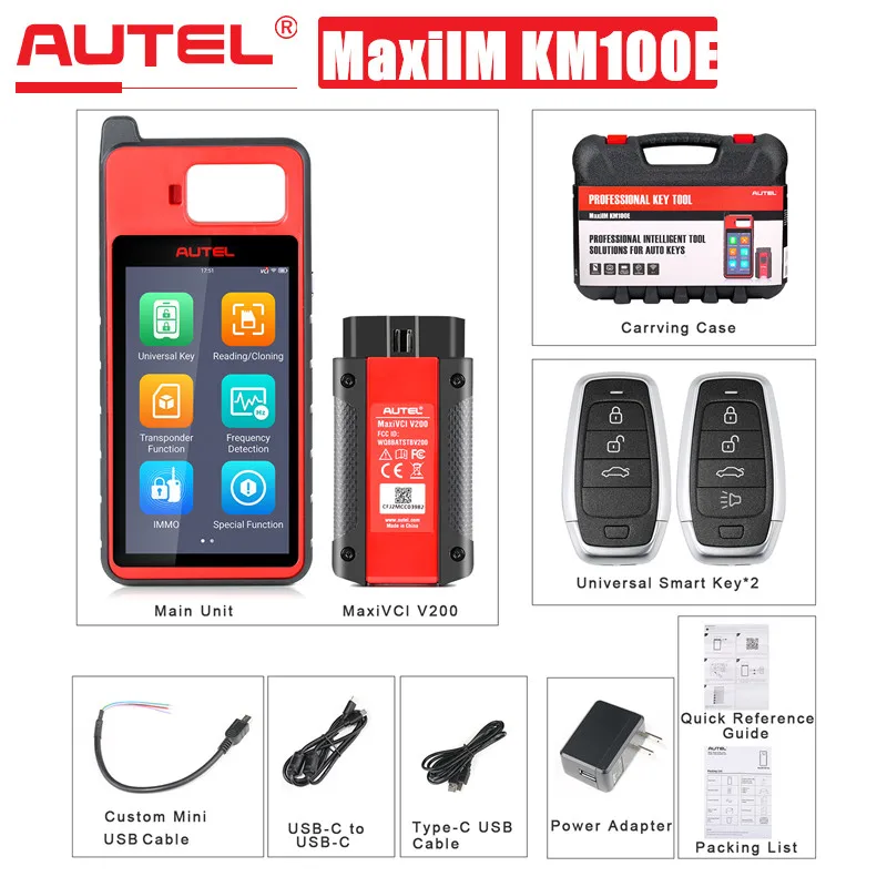 Original-Autel-MaxiIM-KM100E-Universal-Key-Generator-with-Transponder ...