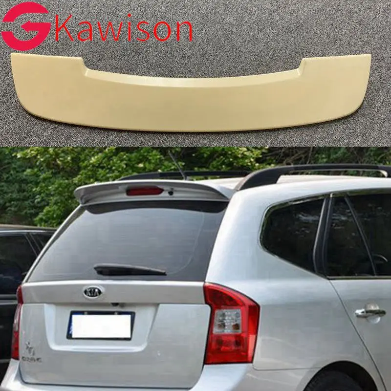 For-Kia-Carens-Spoiler-High-Quality-ABS-Material-Car-Rear-Wing-Primer ...