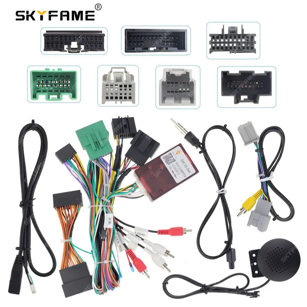 SKYFAME-Car-Wiring-Harness-Canbus-Box-Decoder-Adapter-For-Chevrolet ...