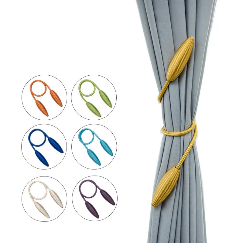 2pcs Creative Diy Curtains Rear Bracket Hook Buckle Clip Curtain Rear ...