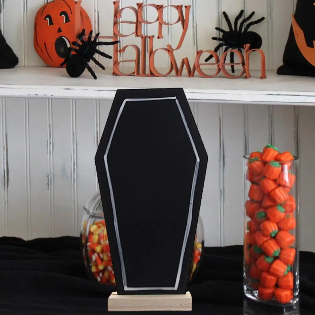 Halloween-Message-Board-Gothic-Halloween-Decor-Mini-Black-Coffins-for ...