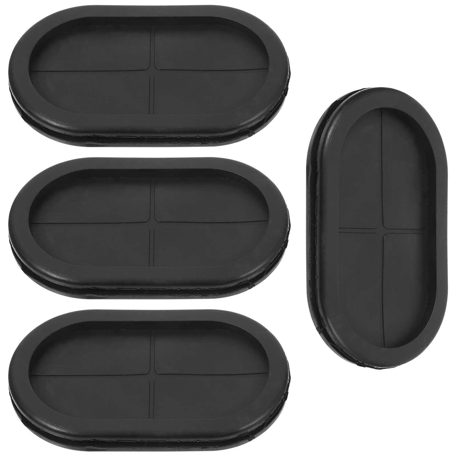 4-Pcs-Oval-Guard-Coil-Wiring-Rubber-Grommets-Drill-Hole-Electric-Wire ...