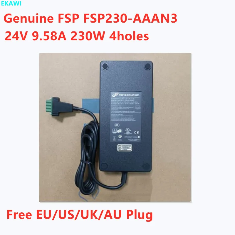 Genuine FSP FSP230 AAAN3 24V 9.58A 230W 4holes AC Adapter For Power ...