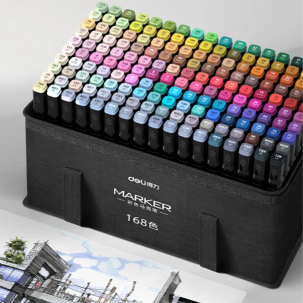 Colored Sharpie Pen Drawings