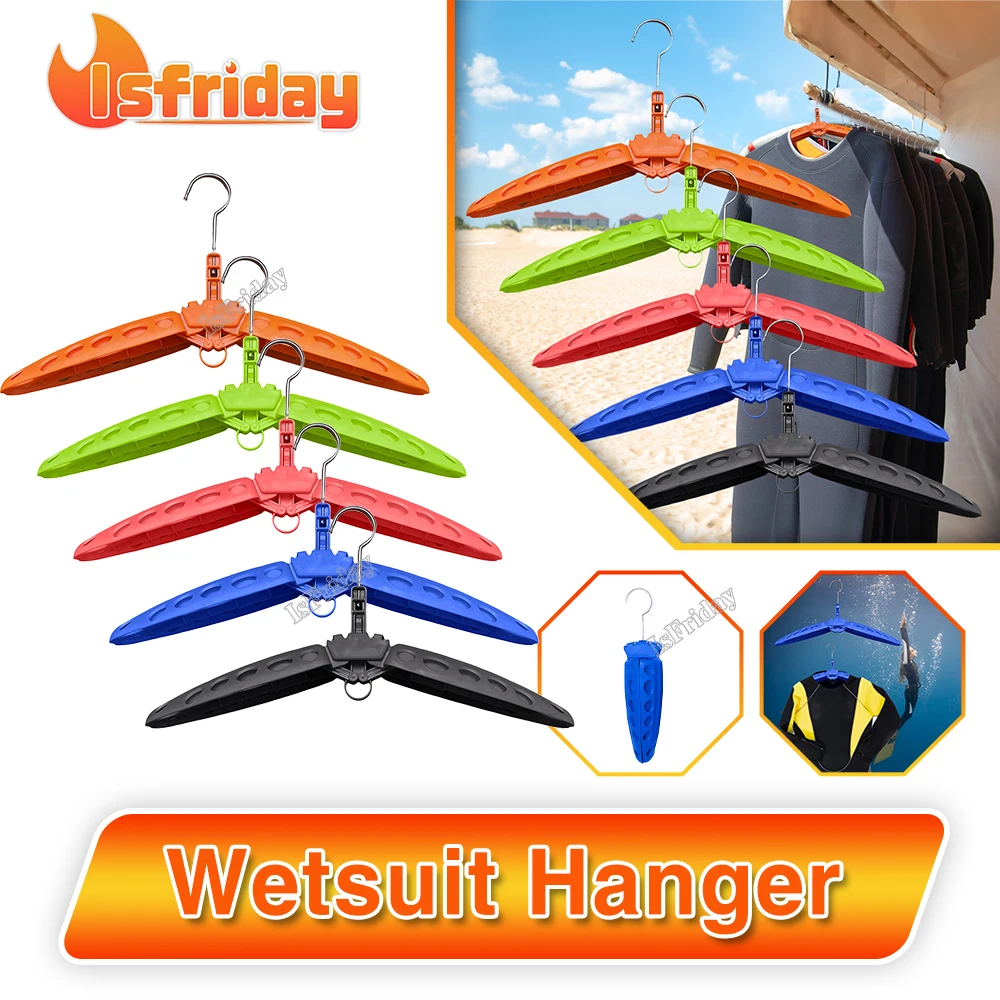 Foldable-Wetsuit-Hanger-Diving-Surf-Quick-Dry-Wetsuit-Jumpsuit-Folding ...